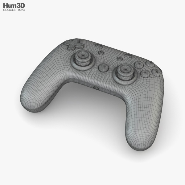 Google Stadia Controller 3D model - Download Game Console on 3DModels.org