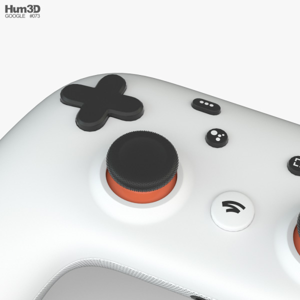 Google Stadia Controller 3D model - Download Game Console on 3DModels.org