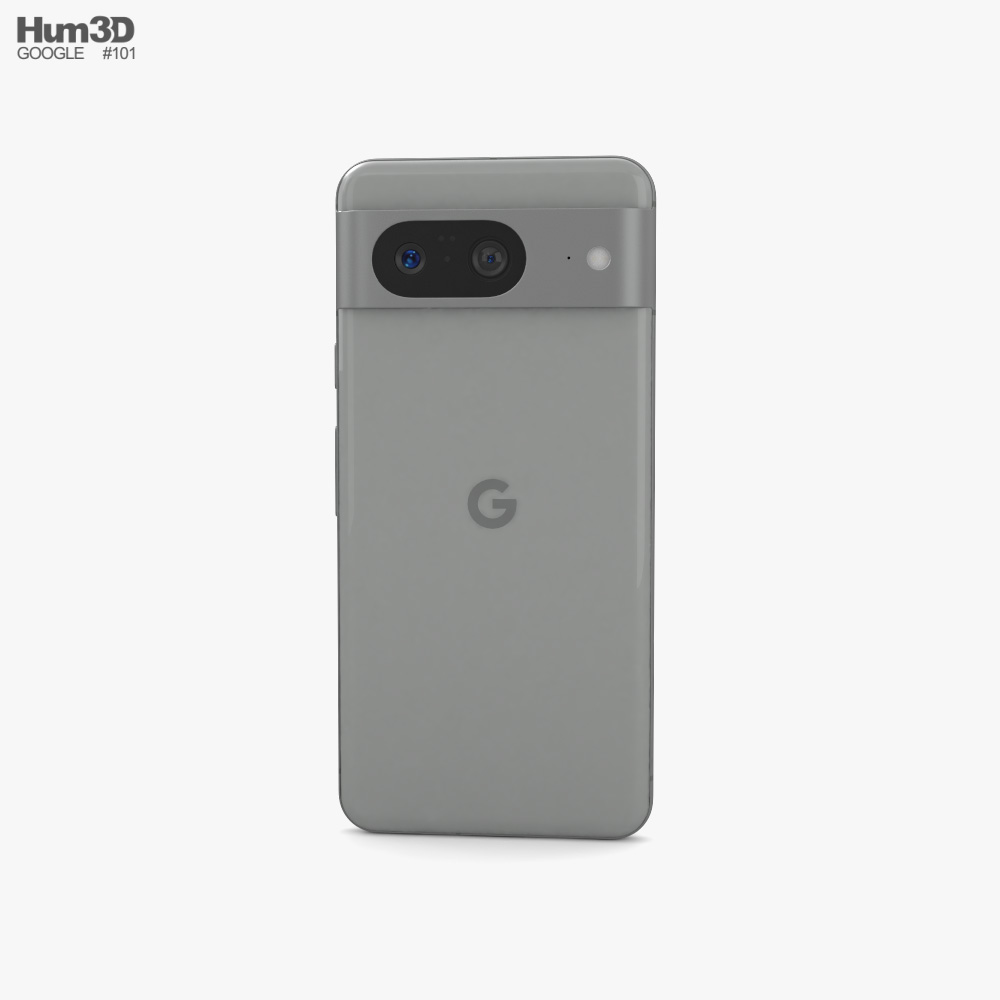 Google Pixel 8 Hazel 3D model - Download Phones on 3DModels.org