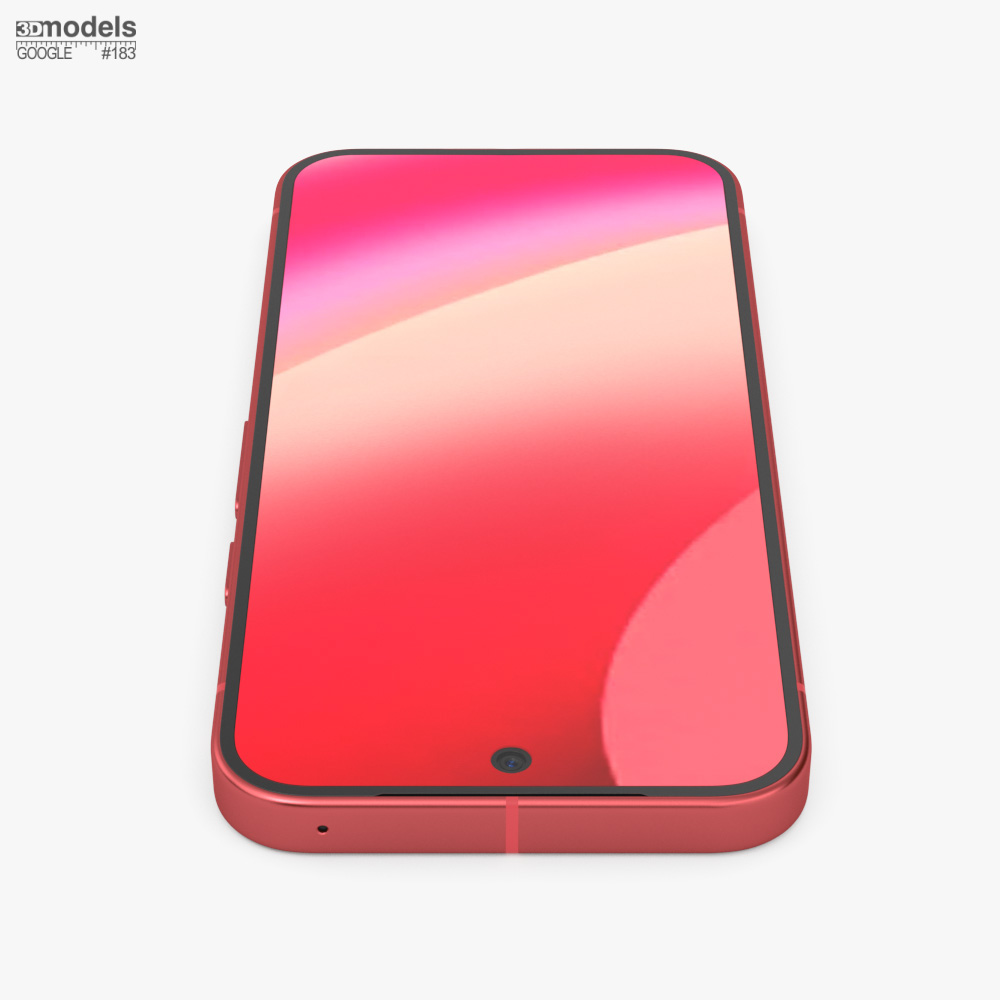 预发布 Google Pixel 10a Berry 3D模型 - 下载 智能手机 on 3DModels.org