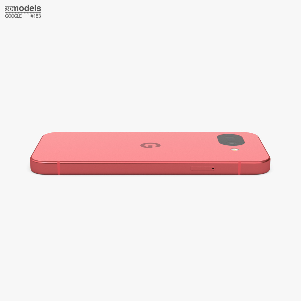 预发布 Google Pixel 10a Berry 3D模型 - 下载 智能手机 on 3DModels.org