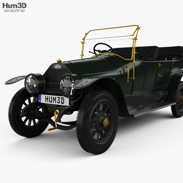 Graf & Stift Double Phaeton 1911 Modelo 3D - Descargar Sedan on ...