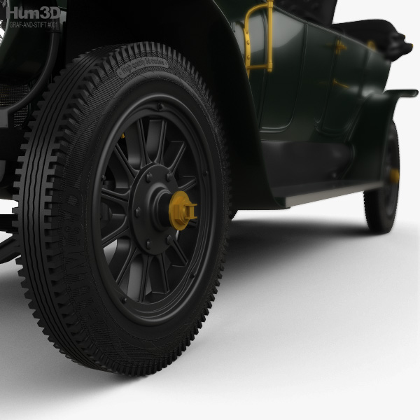 Graf & Stift Double Phaeton 1911 Modelo 3D - Descargar Sedan on ...