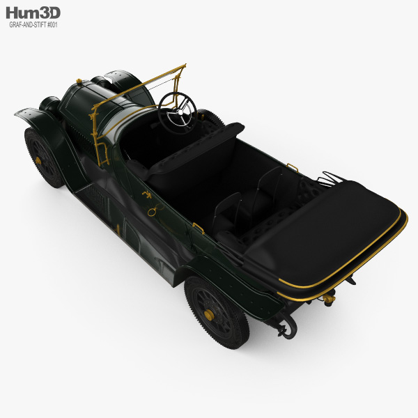 Graf & Stift Double Phaeton 1911 Modelo 3D - Descargar Sedan on ...