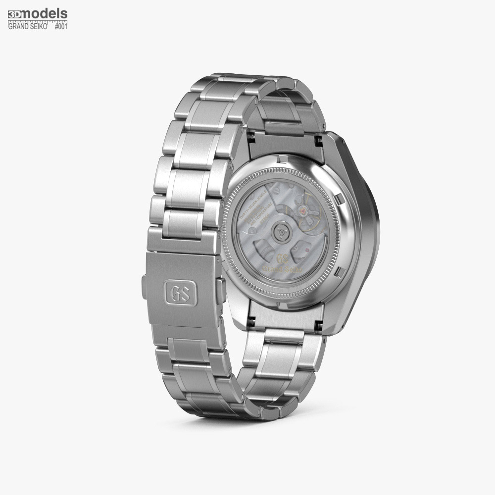 Grand Seiko Heritage Collection SBGJ265 3D model - Download Watches on ...