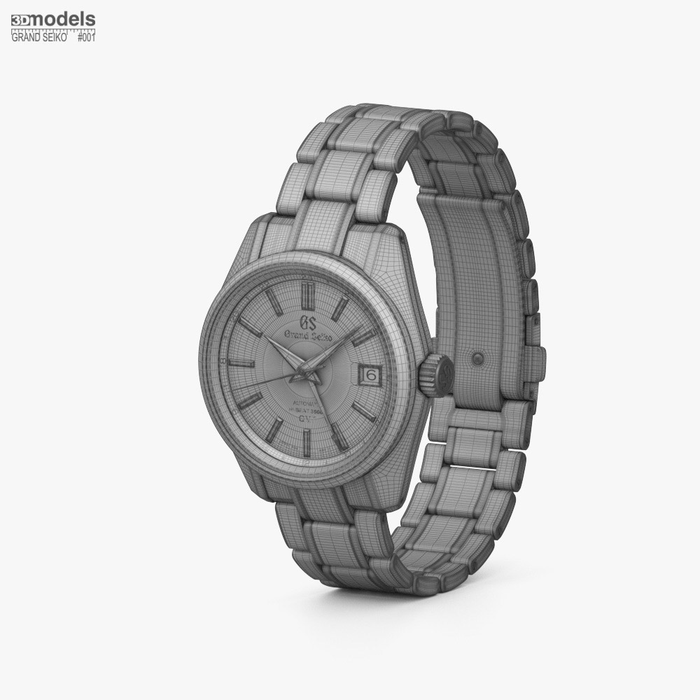 Grand Seiko Heritage Collection SBGJ265 3D model - Download Watches on ...