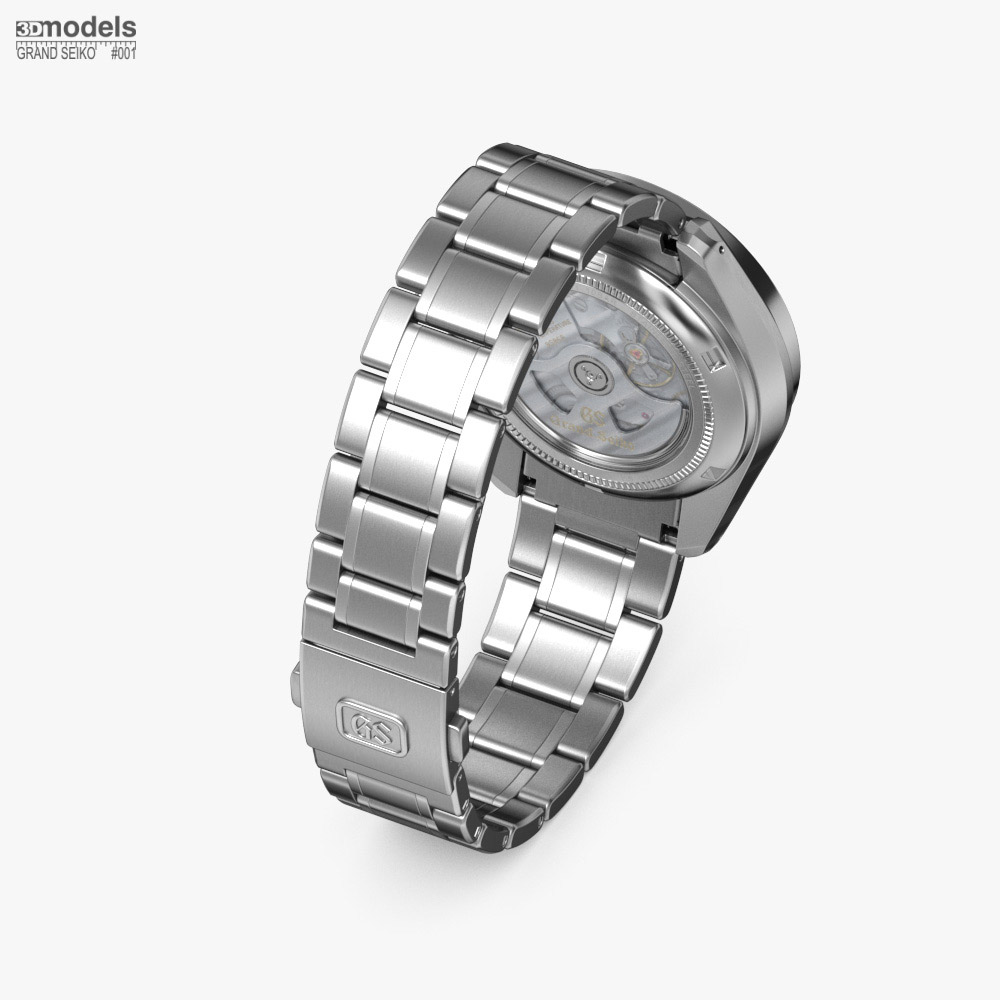 Grand Seiko Heritage Collection SBGJ265 3D model - Download Watches on ...