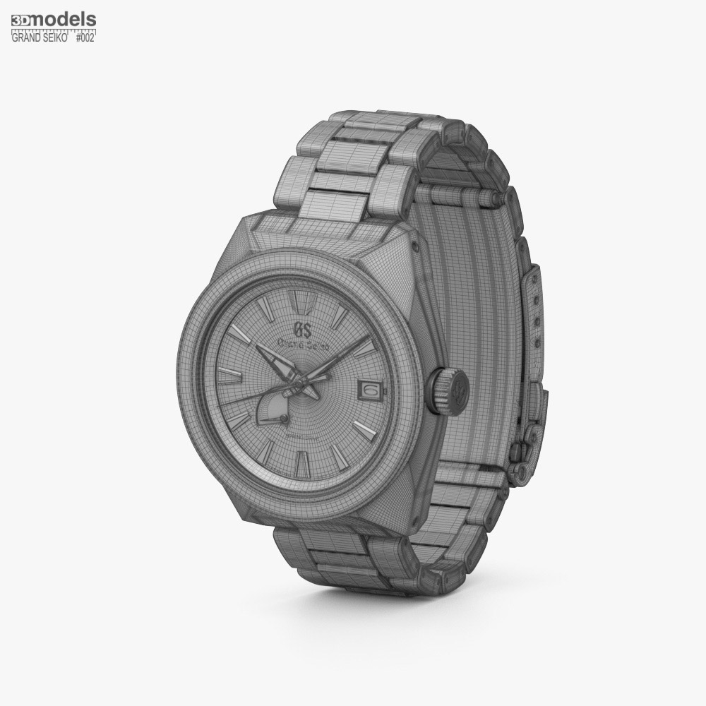 Grand Seiko Sport Collection 3D model - Download Watches on 3DModels.org