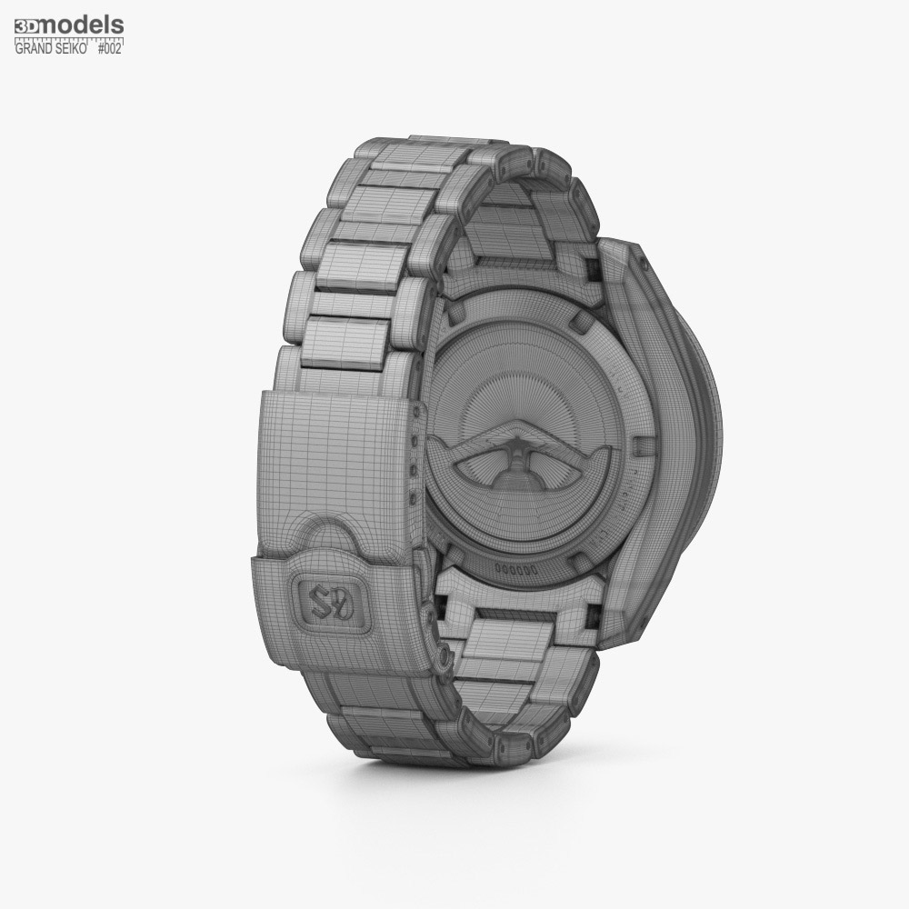 Grand Seiko Sport Collection 3D model - Download Watches on 3DModels.org