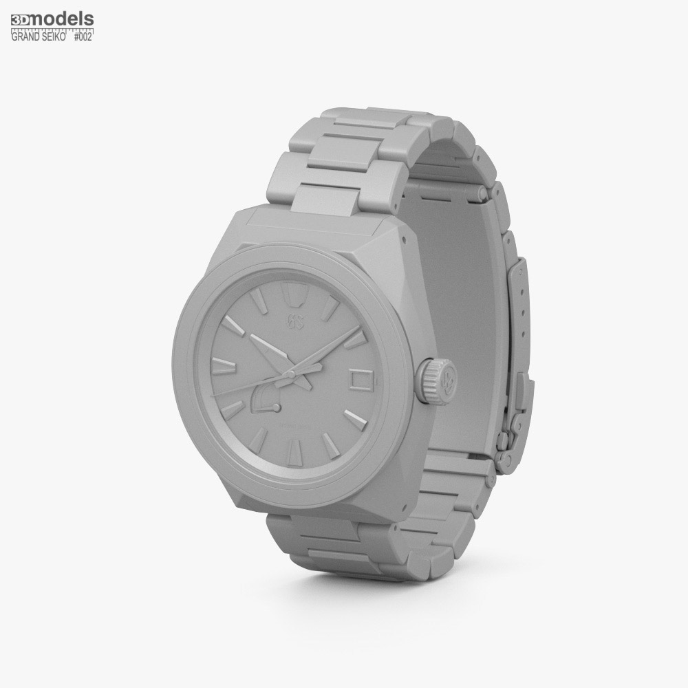 Grand Seiko Sport Collection 3D model - Download Watches on 3DModels.org