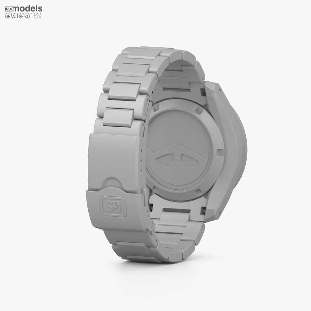 Grand Seiko Sport Collection 3D model - Download Watches on 3DModels.org