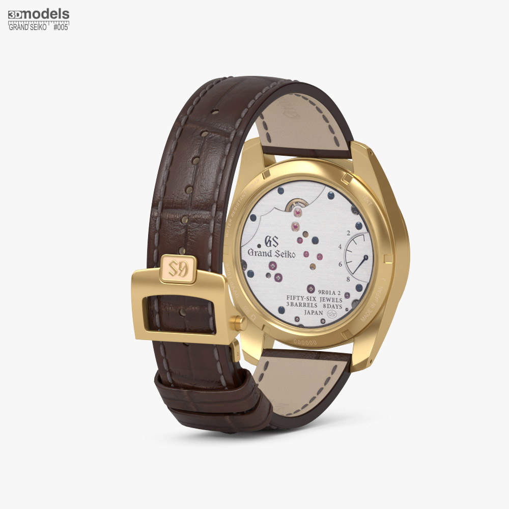 Grand Seiko Masterpiece Collection SBGD202 3D model - Download Watches ...