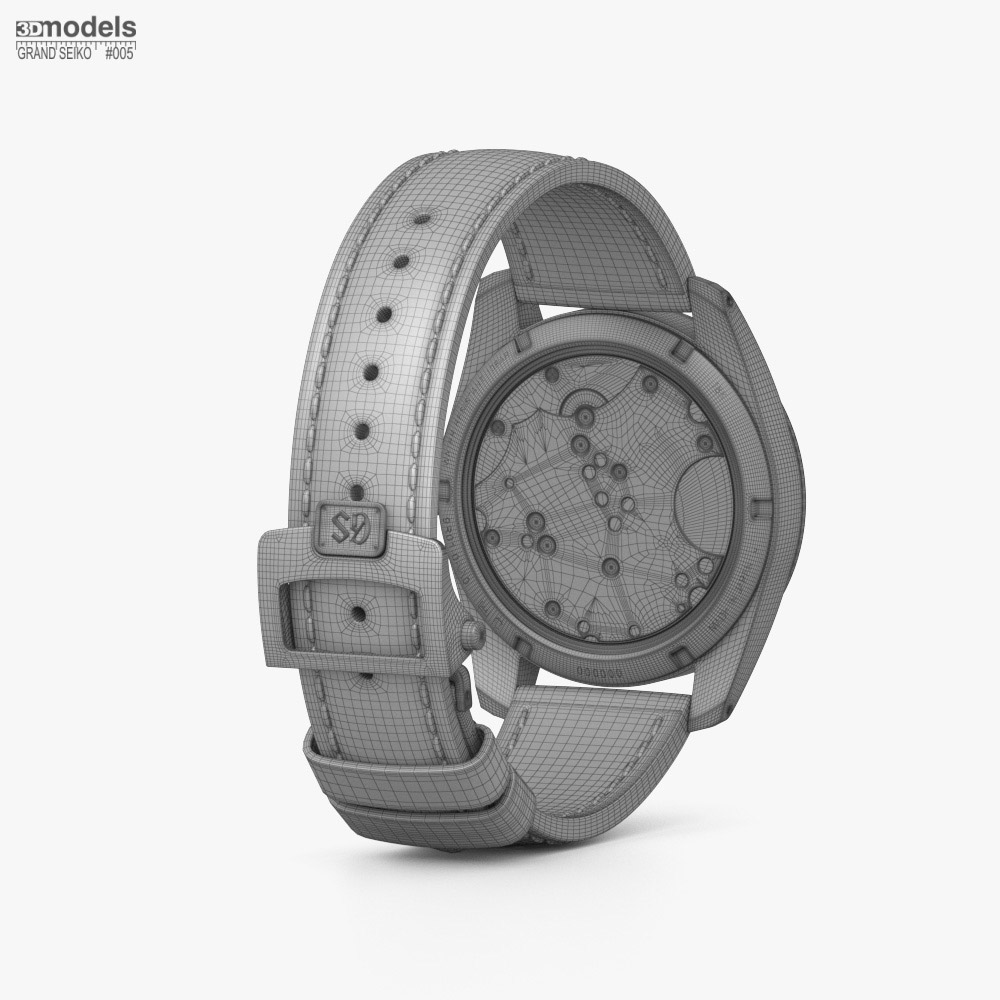 Grand Seiko Masterpiece Collection SBGD202 3D model - Download Watches ...