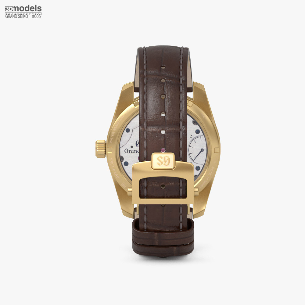 Grand Seiko Masterpiece Collection SBGD202 3D model - Download Watches ...