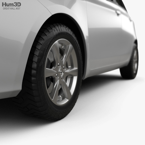 Model 3D Great Wall Voleex C10 2014 - Descarcă Hatchback pe 3DModels.org