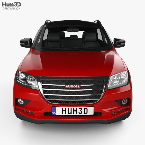 Great Wall Haval H2 2017 3D model - Download Crossover SUV on 3DModels.org