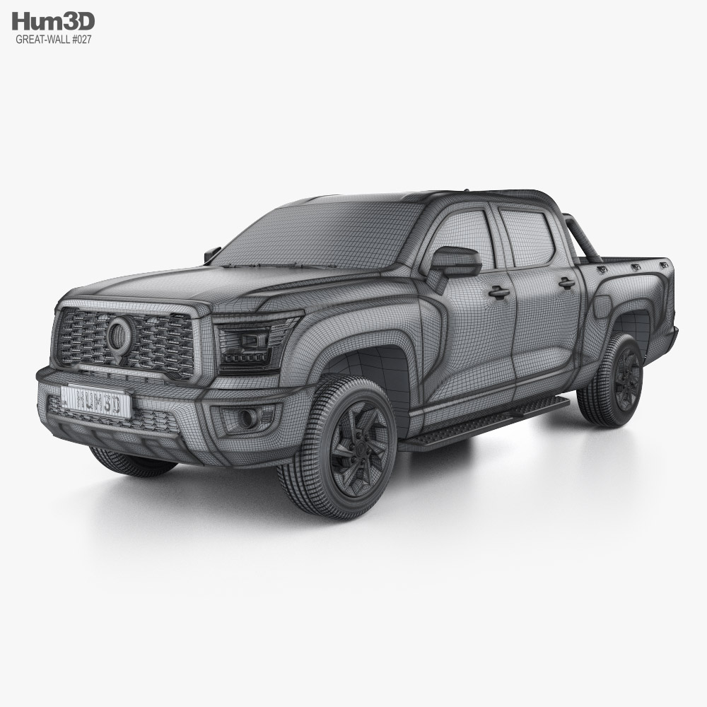 Great Wall Pao King Kong 2025 3D model - Download Crossover SUV on ...