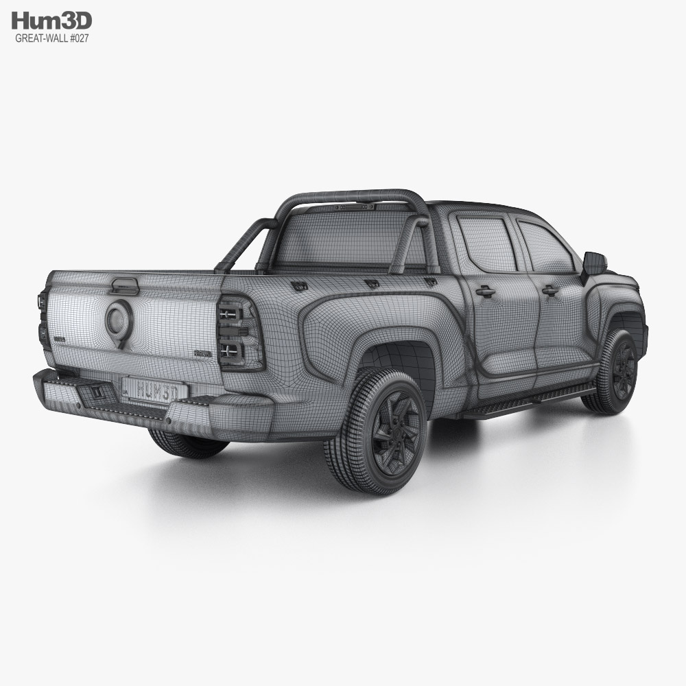 Great Wall Pao King Kong 2025 3D model - Download Crossover SUV on ...