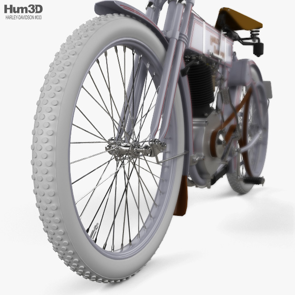 Harley-Davidson model 2 1906 Modelo 3D - Descargar Motocicletas ...