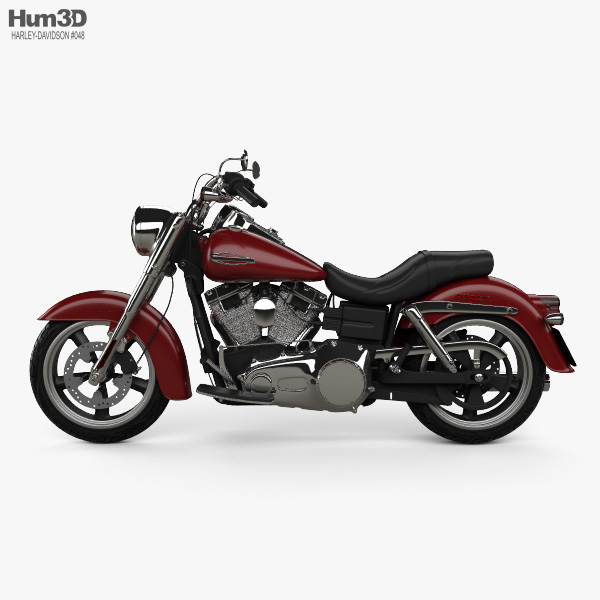 Harley-Davidson Dyna Switchback 2012 3D model - Download Motorcycle on ...
