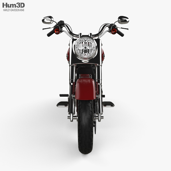 Harley-Davidson Dyna Switchback 2012 3D model - Download Motorcycle on ...