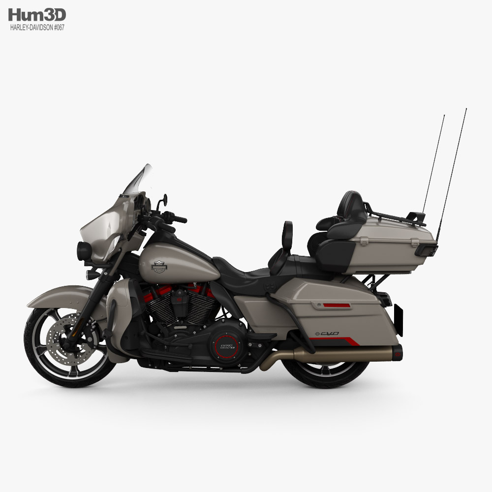 Harley-Davidson CVO limited 2020 3D model - Download Motorcycle on ...