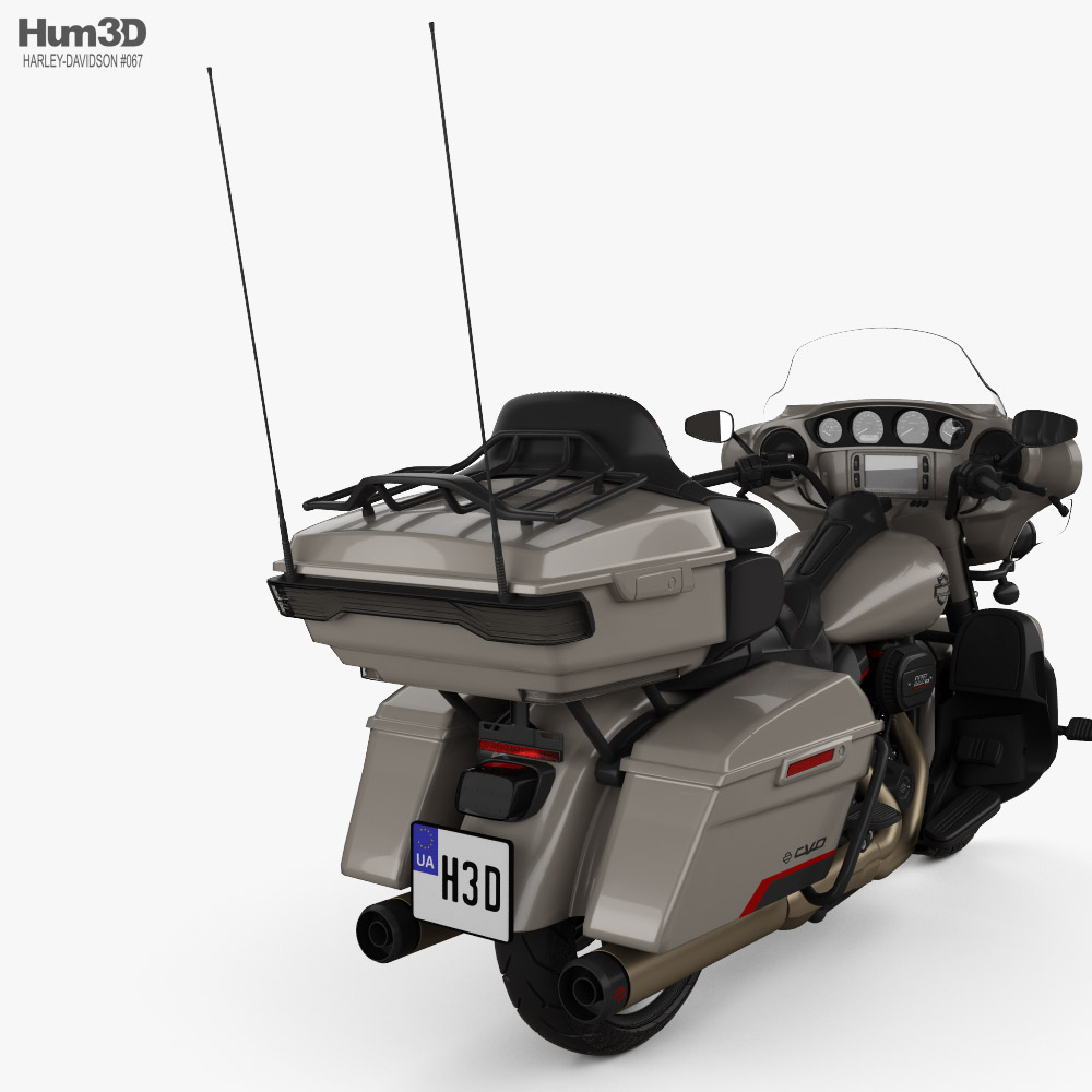 Harley-Davidson CVO limited 2020 3D model - Download Motorcycle on ...