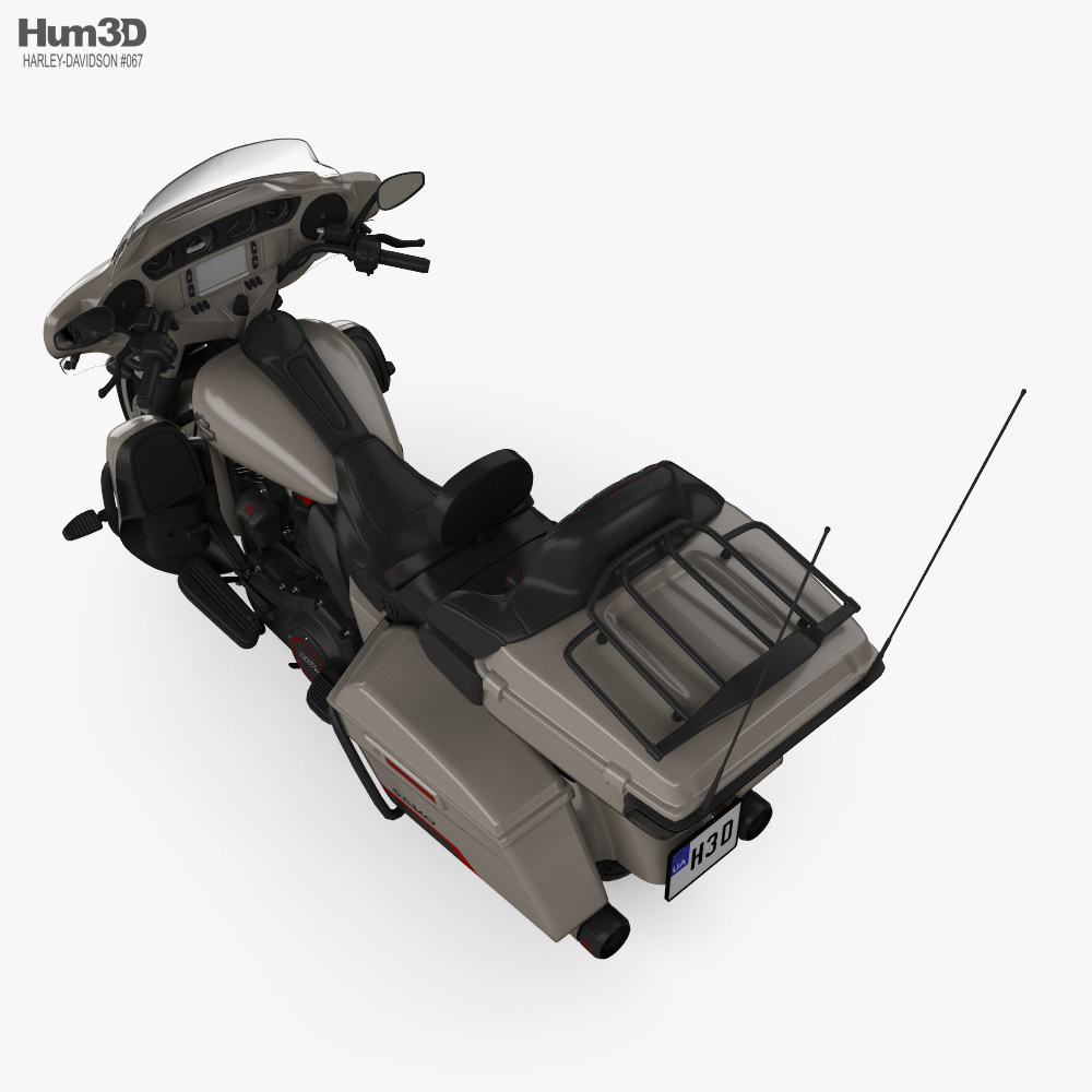 Harley-Davidson CVO limited 2020 3D model - Download Motorcycle on ...