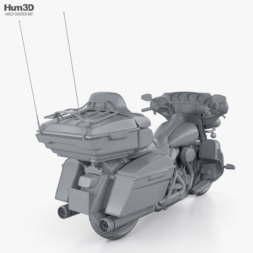 Harley-Davidson CVO limited 2020 3D model - Download Motorcycle on ...