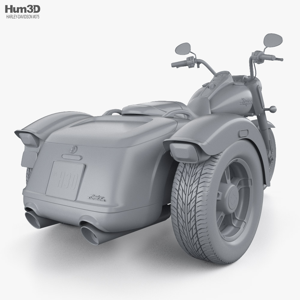 Harley-Davidson Freewheeler 2025 Modelo 3D - Descargar Motocicletas on ...