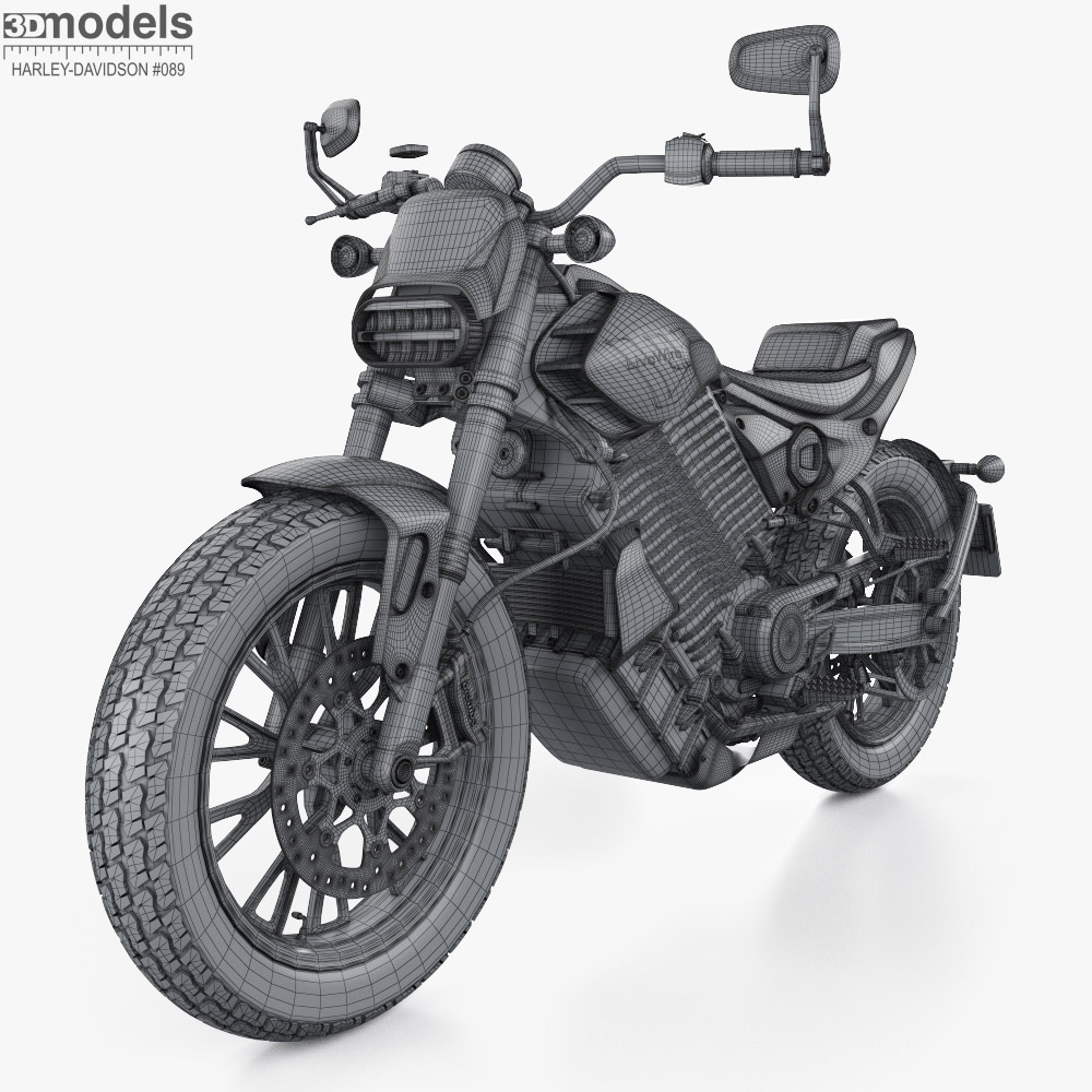 Harley-Davidson LiveWire S2 Del Mar 2025 3D model - Download Motorcycle ...