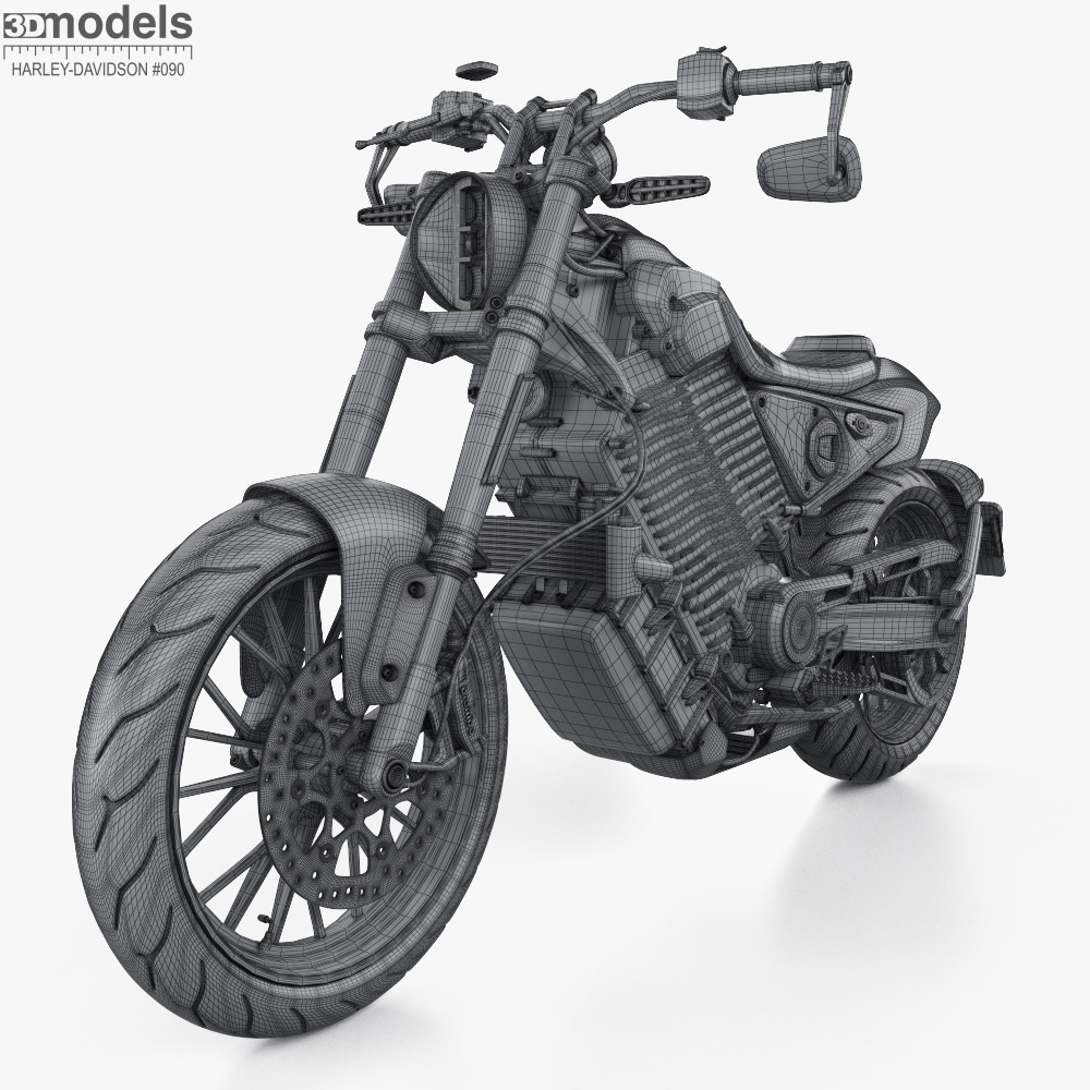 Harley-Davidson Livewire S2 Mulholland 2025 3D model - Download ...
