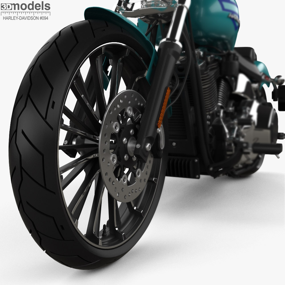 Harley-Davidson Breakout 2026 3D model - Download Motorcycle on ...