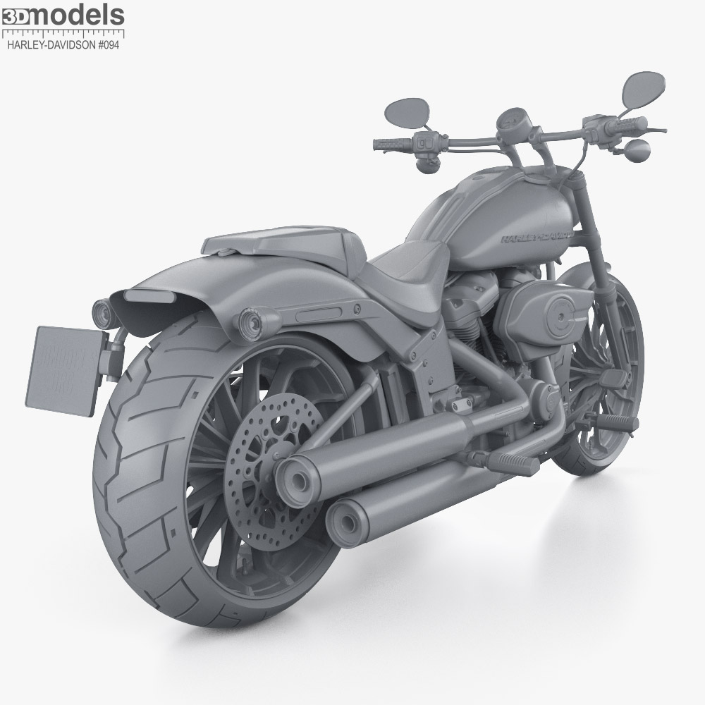 Harley-Davidson Breakout 2026 3D model - Download Motorcycle on ...