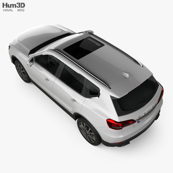 Haval H7 2021 3D model - Download Crossover SUV on 3DModels.org