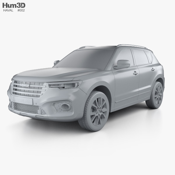 Haval H7 2021 3D model - Download Crossover SUV on 3DModels.org