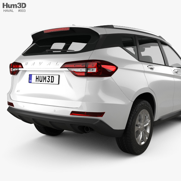 Haval M6 2022 3D model - Download Crossover SUV on 3DModels.org