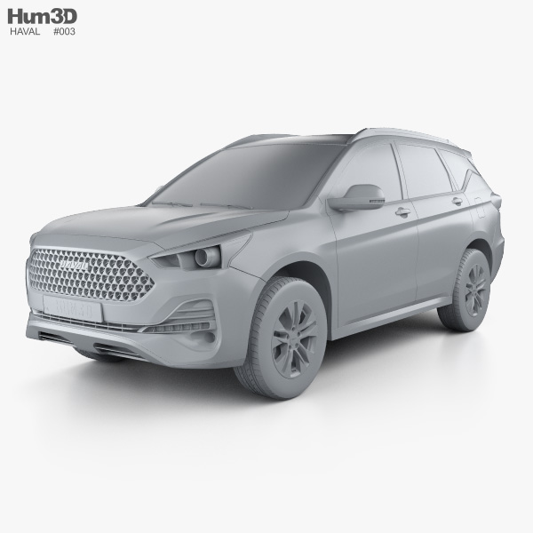 Haval M6 2022 3D model - Download Crossover SUV on 3DModels.org