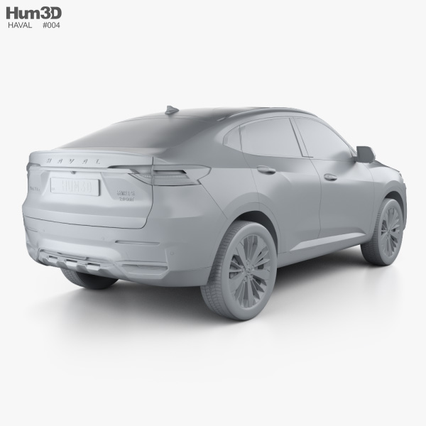 Haval F7x 2021 3D model - Download Crossover SUV on 3DModels.org
