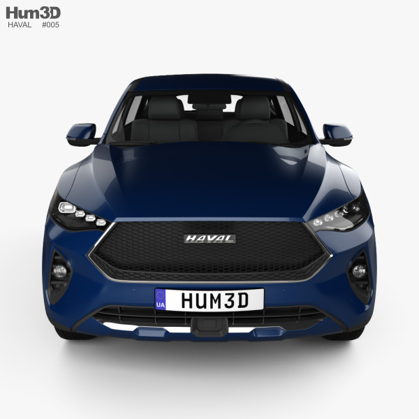 Haval F7 2021 3D model - Download Crossover SUV on 3DModels.org