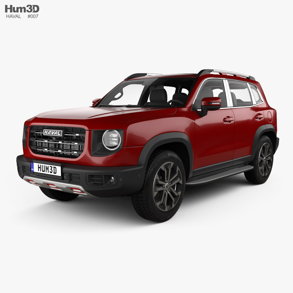 Haval Dagou 2021 3D model - Download Crossover SUV on 3DModels.org