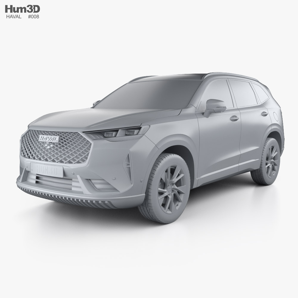 Haval H6 Ultra 2021 Modelo 3D - Baixar Crossover SUV no 3DModels.org