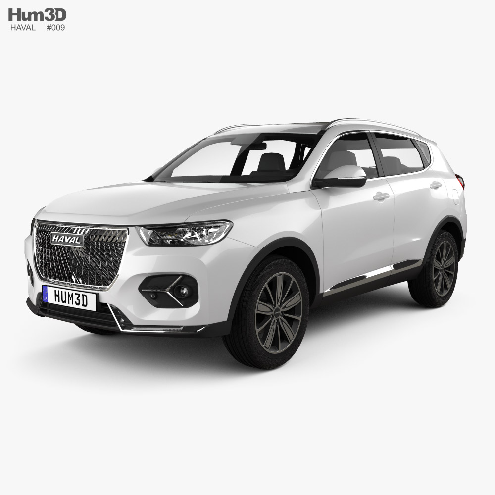 Haval H6 2021 3D model - Download Crossover SUV on 3DModels.org