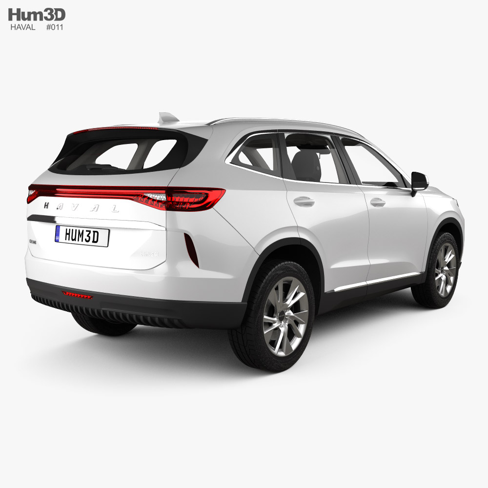 Haval H6 带内饰 2023 3D模型 - 下载 Crossover SUV on 3DModels.org