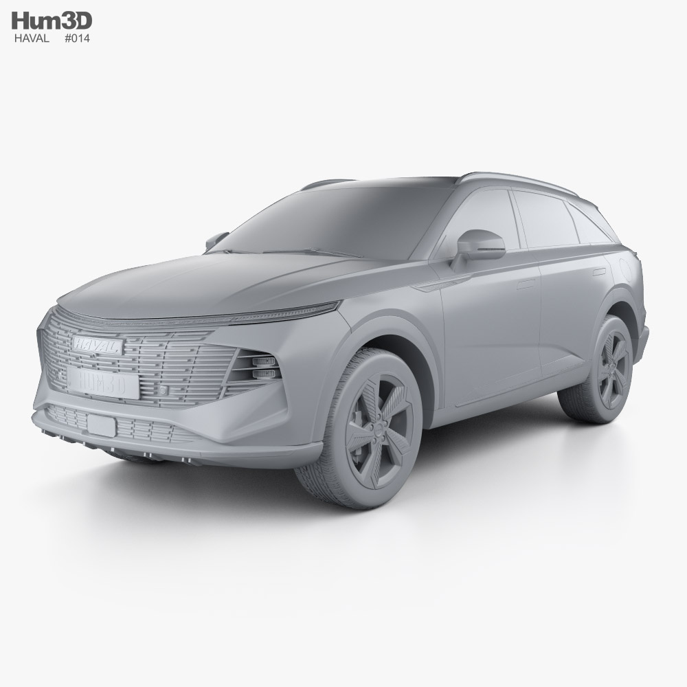 Haval XY 2023 3D model - Download Crossover SUV on 3DModels.org