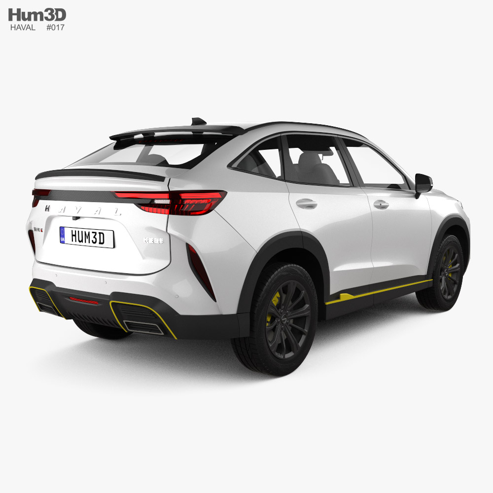 Haval H6 S 2025 3D model - Download Crossover SUV on 3DModels.org
