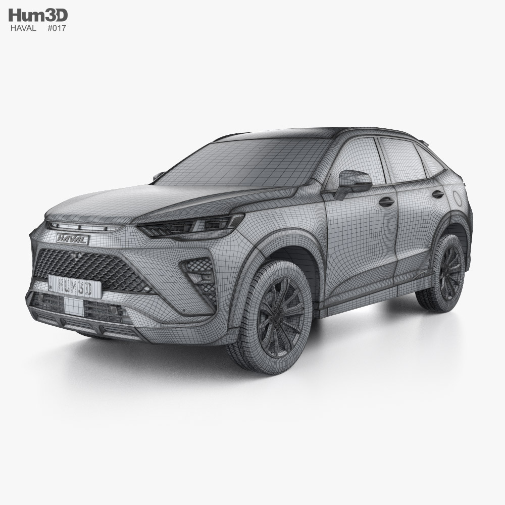 Haval H6 S 2025 3D model - Download Crossover SUV on 3DModels.org
