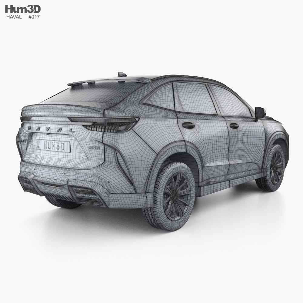Haval H6 S 2025 3D model - Download Crossover SUV on 3DModels.org