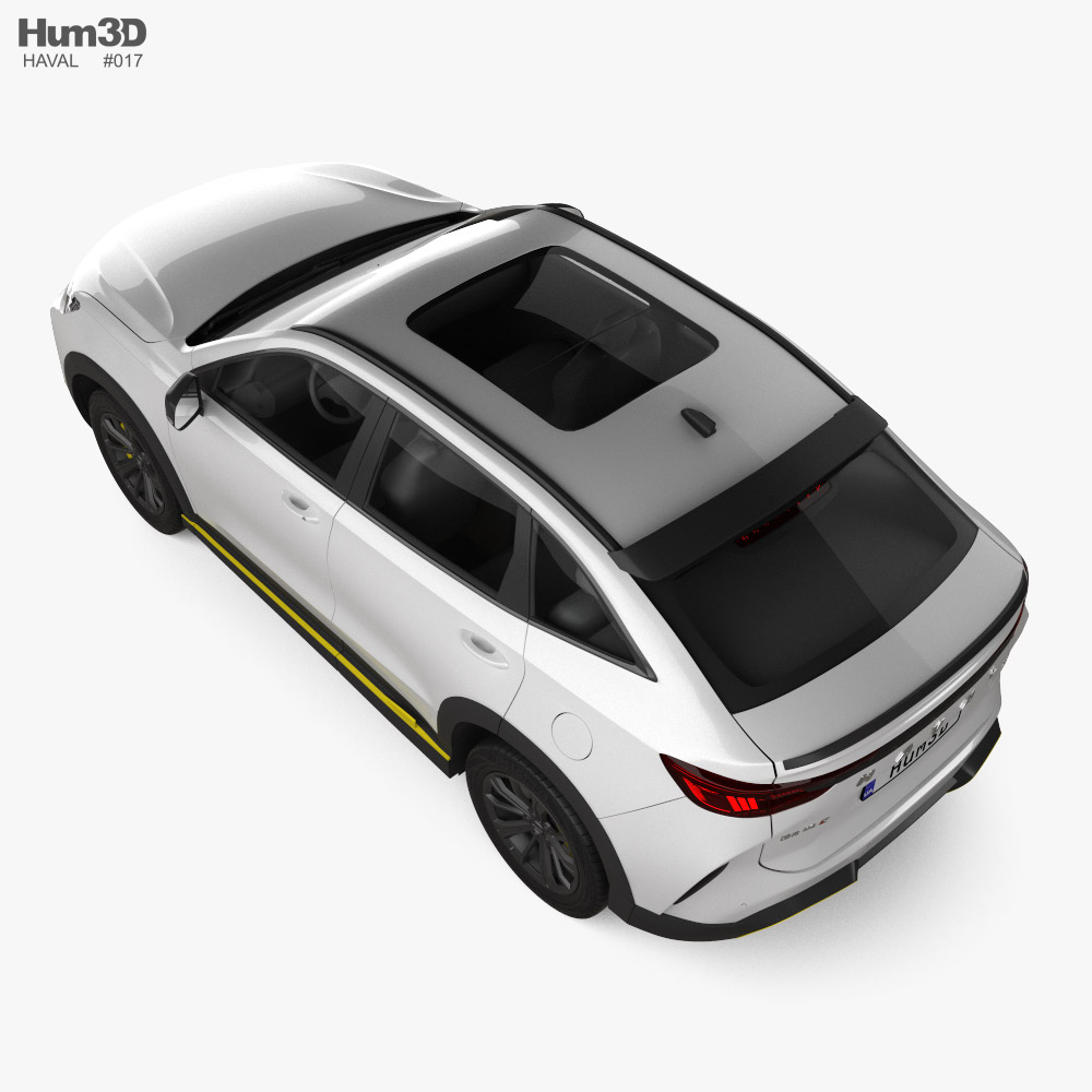 Haval H6 S 2025 3D model - Download Crossover SUV on 3DModels.org