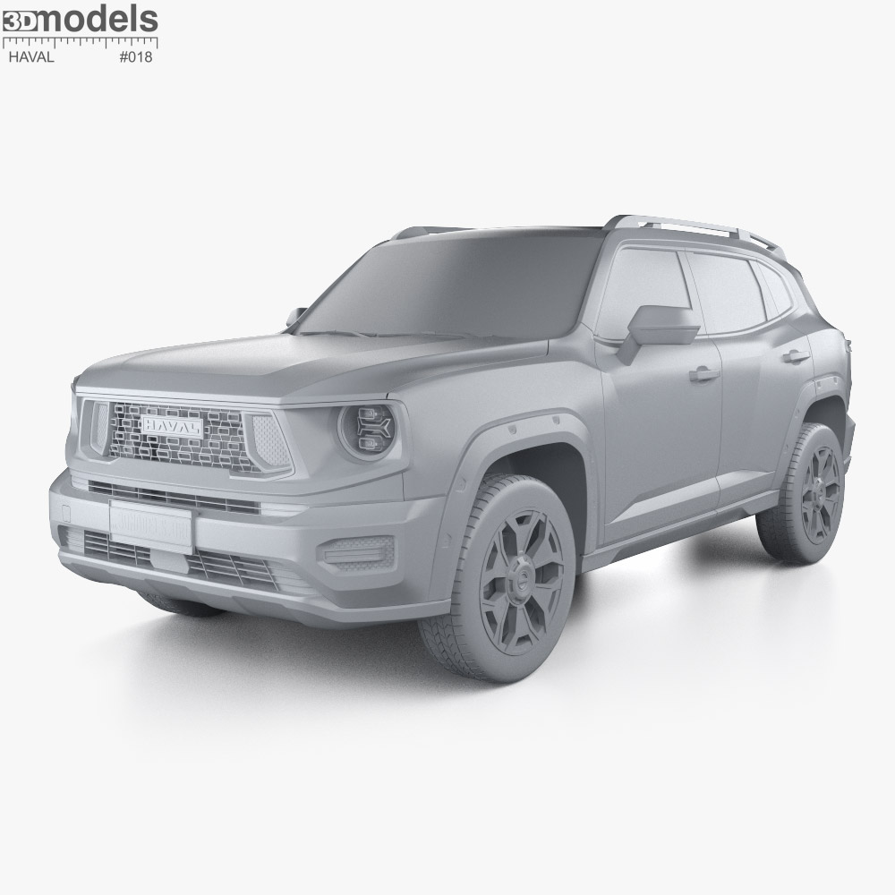 Haval Big Dog 2025 3D model - Download Crossover SUV on 3DModels.org